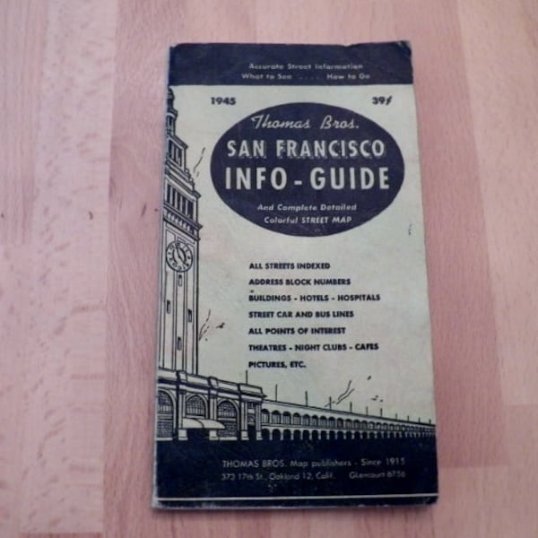 Thomas Guide Map Pages - Etsy