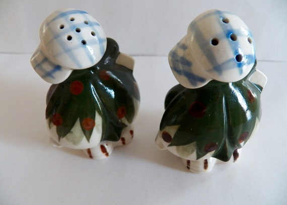 Collectibles Vintage 1950's Beetle Newsboy Bugs in Hats Salt and Pepper ...