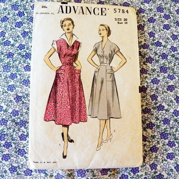 Advance Vintage Sewing Patterns - Etsy