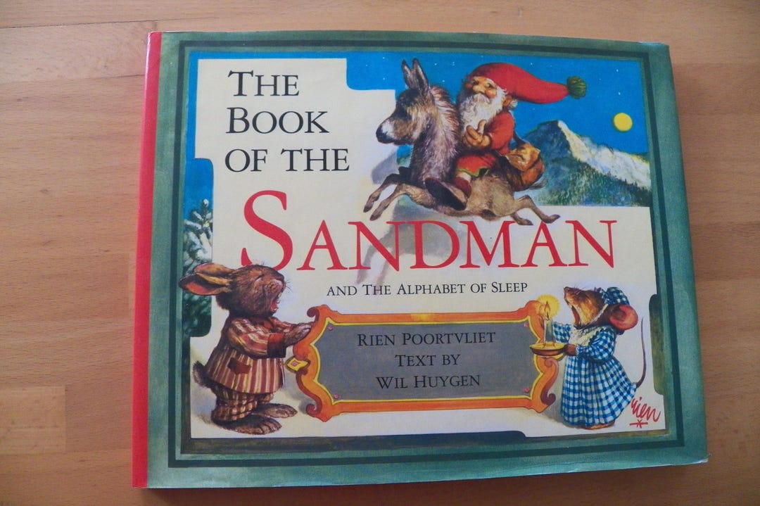 Vintage BOOK of the SANDMAN CHILDREN'S Storybook + the Alphabet of ...