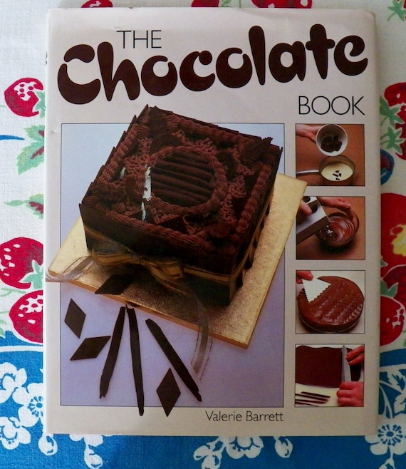 Vintage Cookbook THE CHOCOLATE BOOK Valerie Barrett 1988 | Etsy