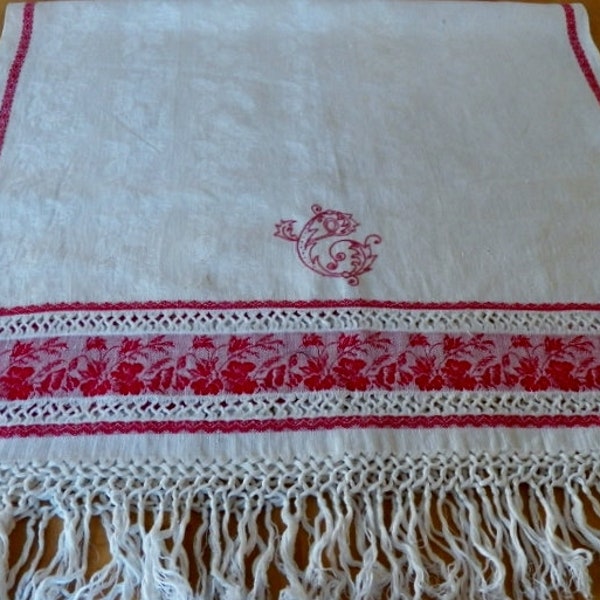 Antique Monogrammed Linens - Etsy