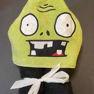 Zombie Hooded Towel - Etsy