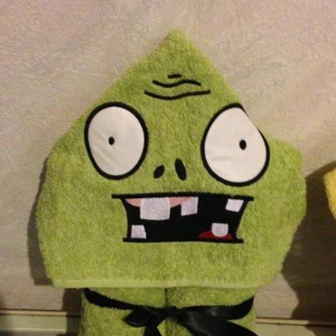 Zombie Hooded Towel - Etsy