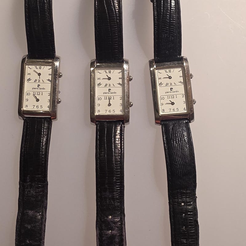 Vintage Dual Time Watches - Etsy
