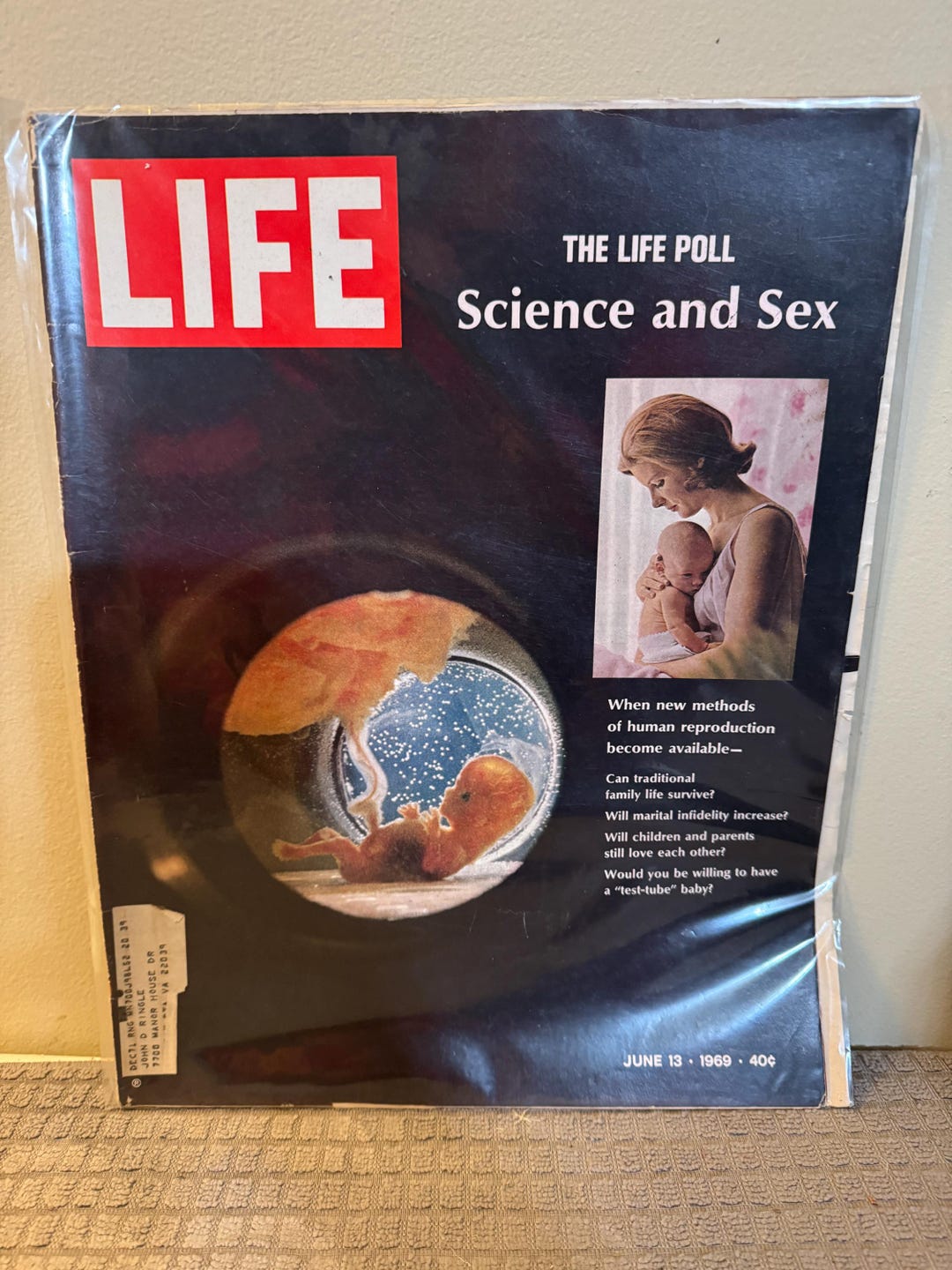 Life Magazine June 13, 1969 - Etsy