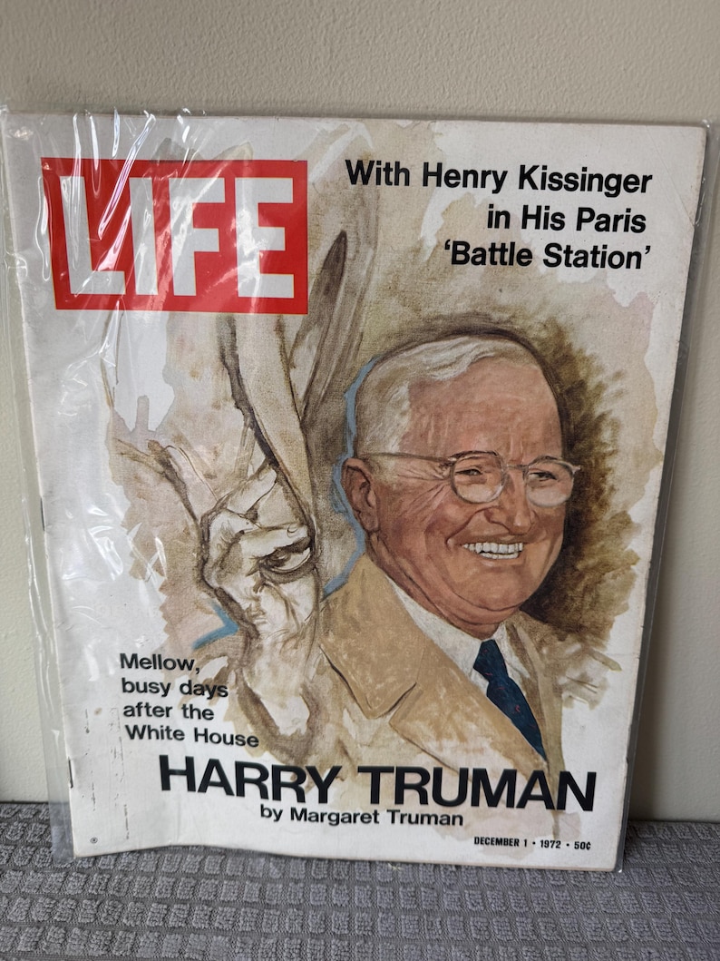 Life Magazine December 1, 1972 - Etsy