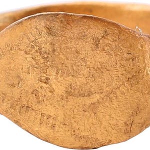 Ancient Viking Warriors Shield Ring, 10th-11th Century, Size 10 1/2 ...