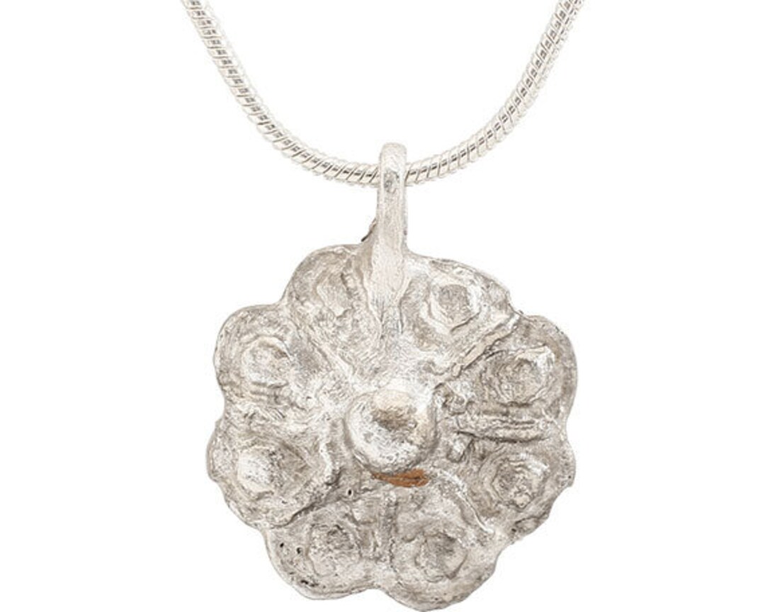 Ancient Roman Wheel of Fortune Amulet Necklace, 5th-7th Century AD. - Etsy