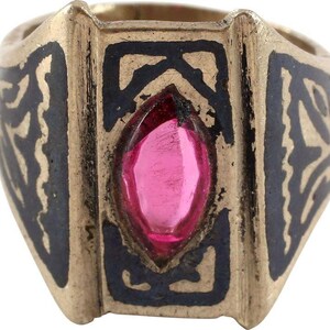Cossack Horsemans Ring, 19th Century, Size 9 - Etsy