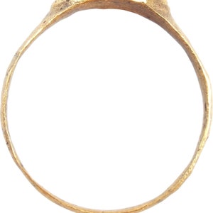 Early Christian Gilt Ring C.8th-11th Century Size 10 3/4 - Etsy