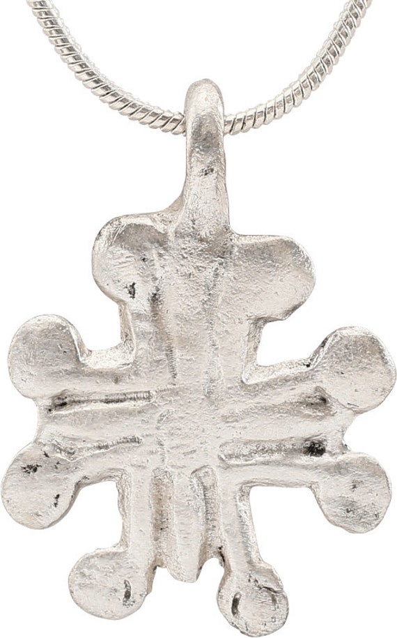 Rare Medieval European Pilgrim's Reliquary Cross, 8th… - Gem