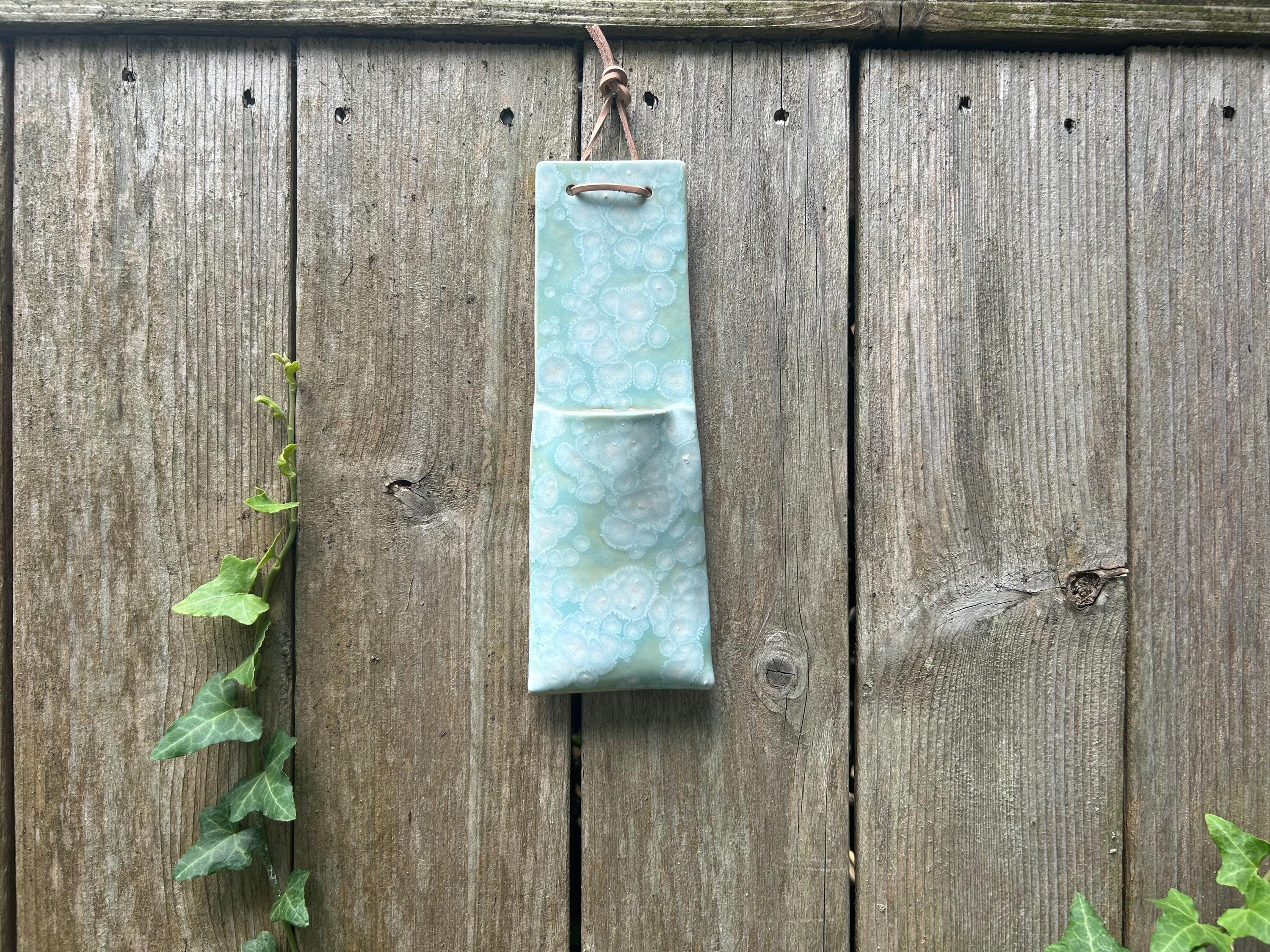 Ceramic Wall Pocket in Bloom Hand Made - Etsy