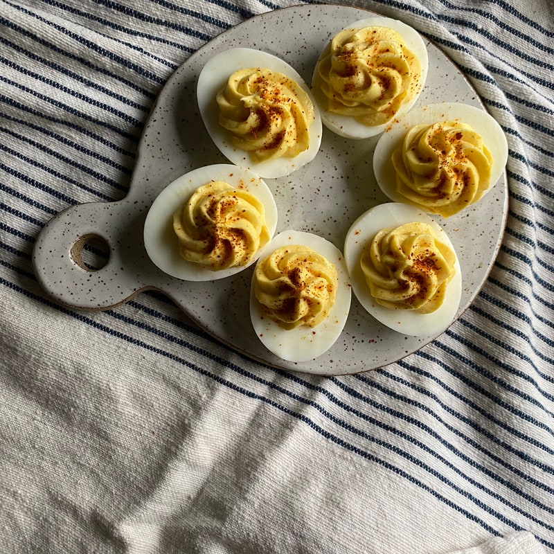 Deviled Egg Dish - Etsy