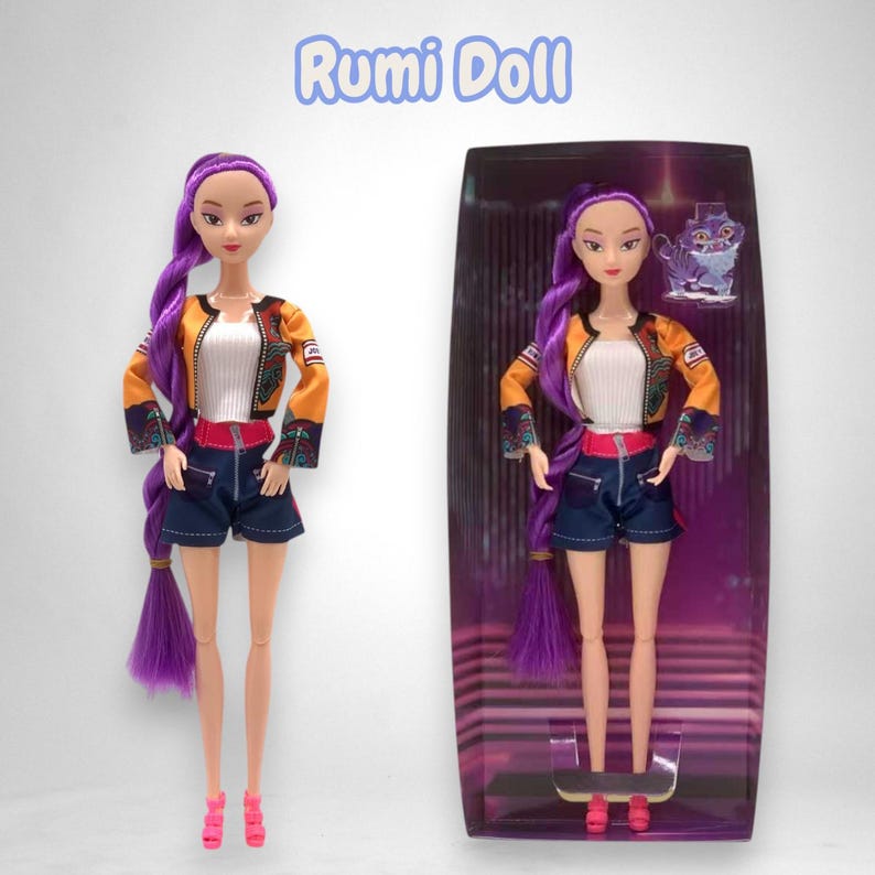 Huntrix Kpop Demon Hunter Dolls, Kpop Lover Huntrix Doll Girl - Mira ...