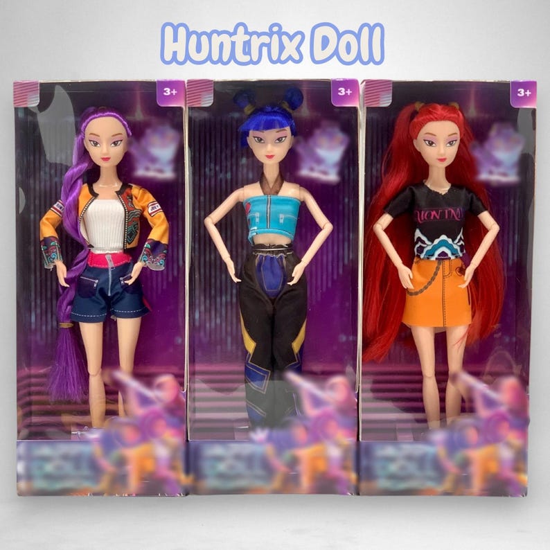 Huntrix Kpop Demon Hunter Dolls, Kpop Lover Huntrix Doll Girl - Mira ...