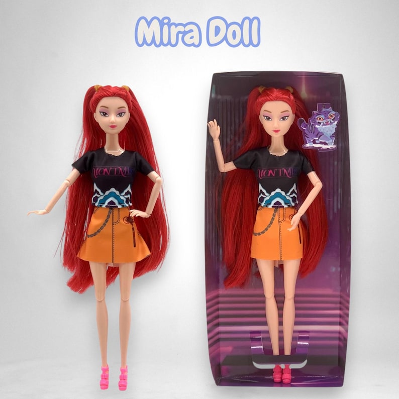 Huntrix Kpop Demon Hunter Dolls, Kpop Lover Huntrix Doll Girl - Mira ...