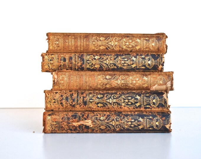 Antique Book Collection Early 1900's the Children's Hour - Etsy