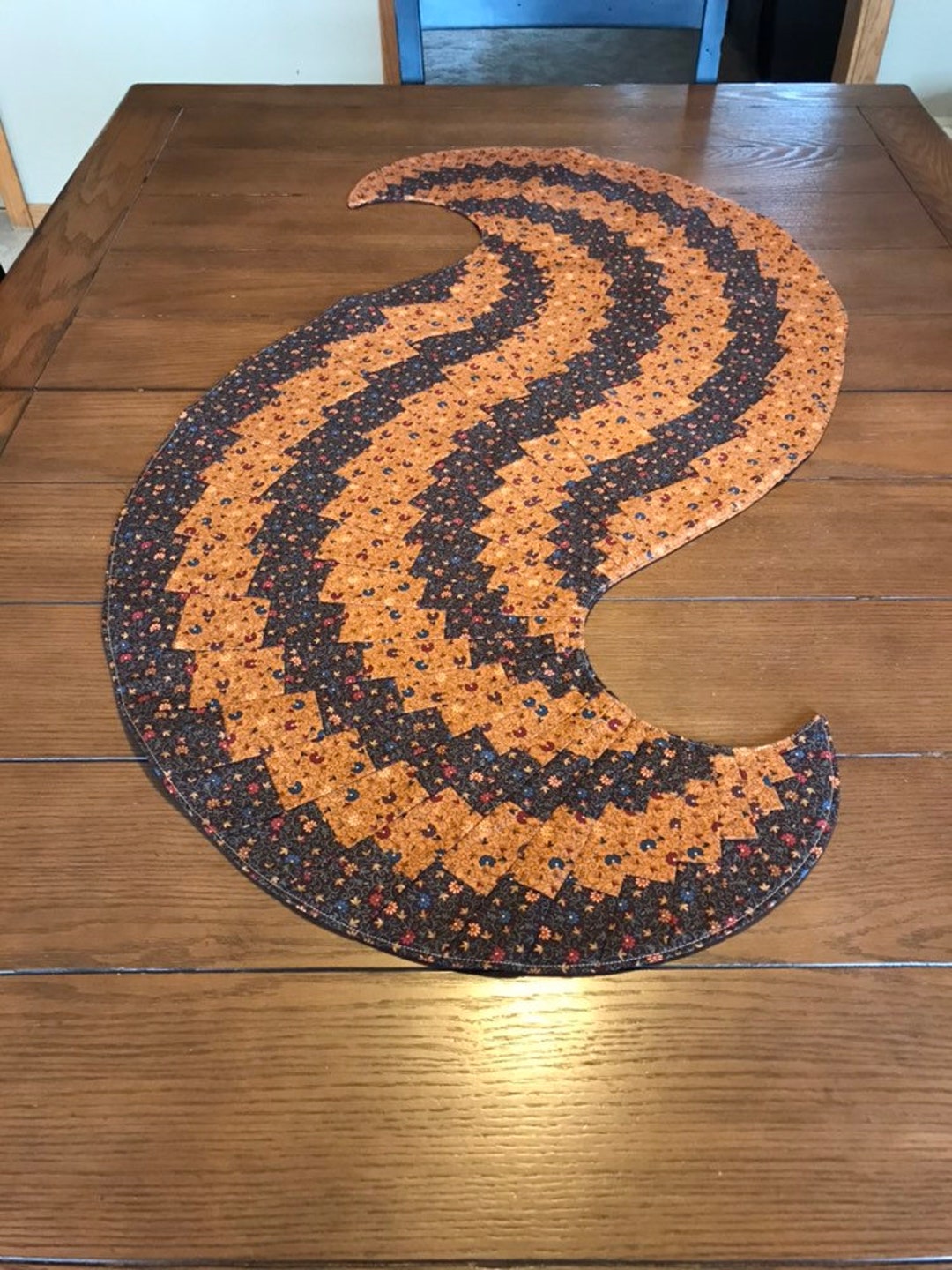 Spiral Table Runner, Homemade Table Runner, Tablerunner for Sale ...