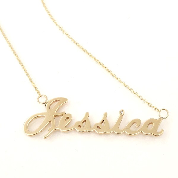 14k Gold Monogram - Etsy