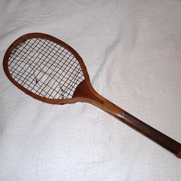 Wooden Tennis Racket - Etsy