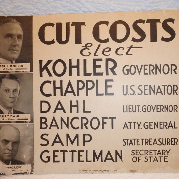 Election Poster - Etsy