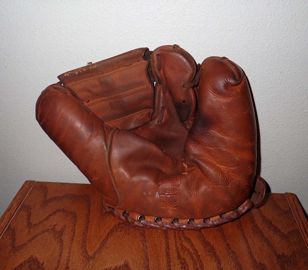 Spalding Two Finger Baseball Glove - Etsy