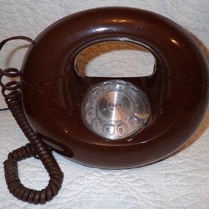 Rotary Donut Telephone - Etsy