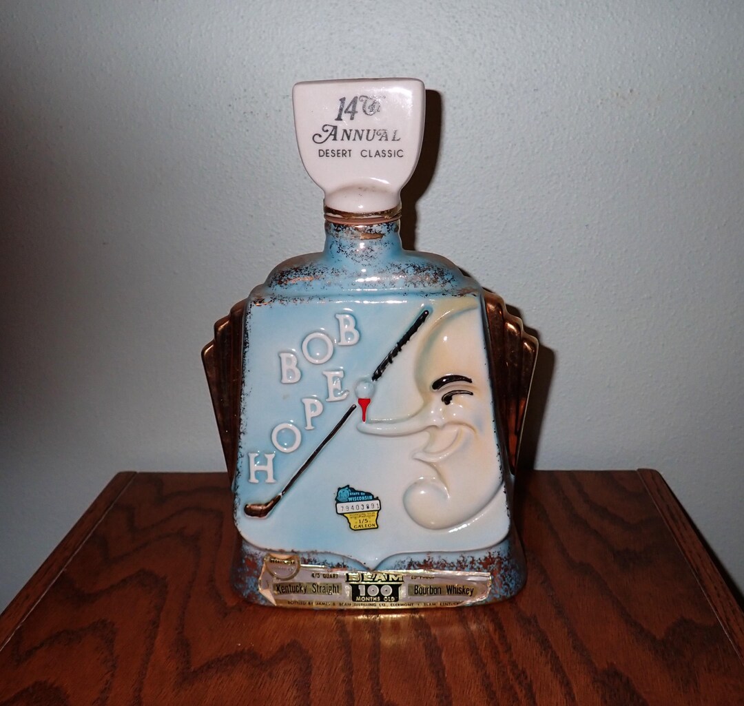 Bob Hope Desert Classic Jim Beam Decanter - Etsy