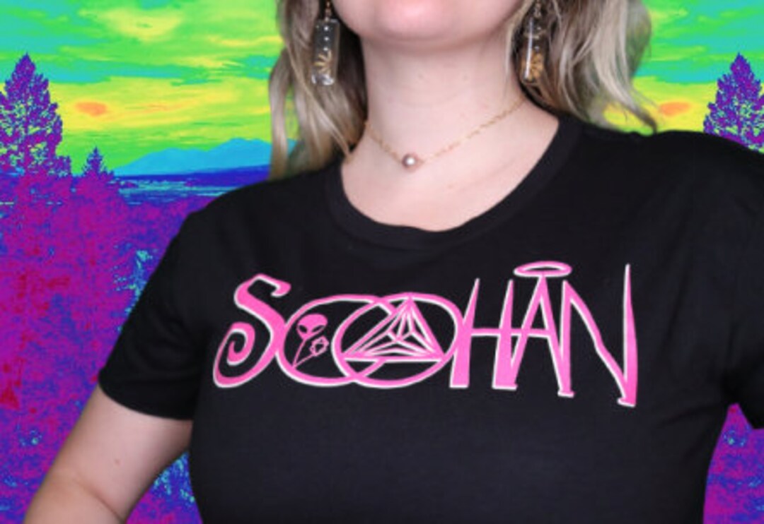 Pink SOOHAN Logo Cali Crop T-shirt - Etsy