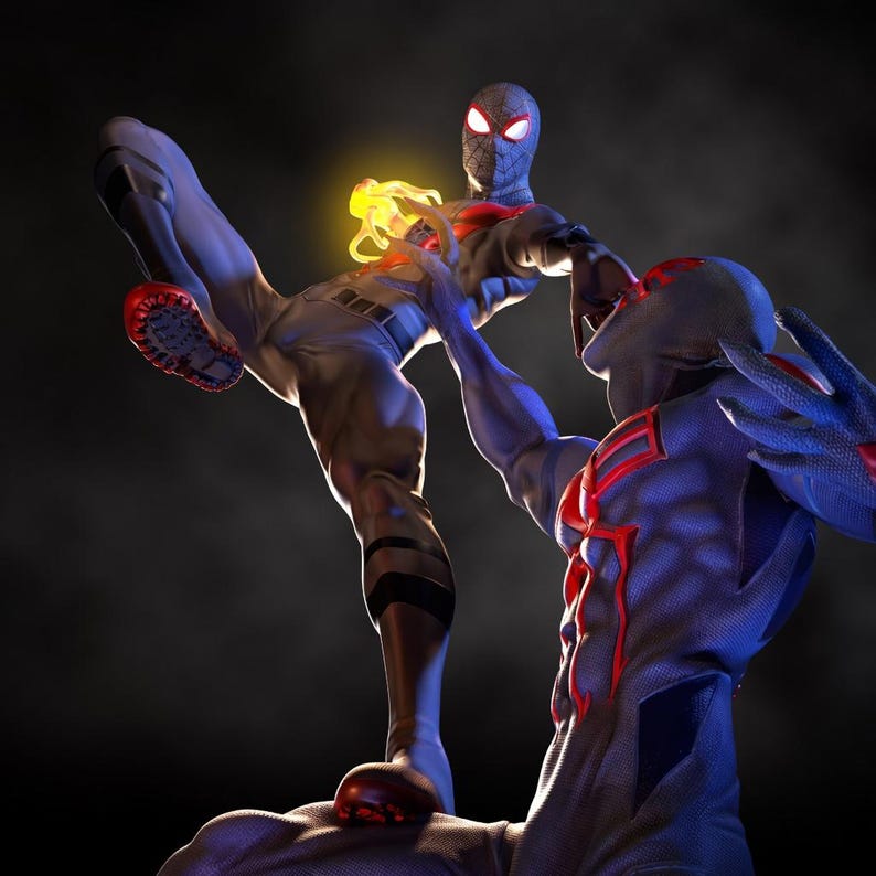 Spiderman 3D STL File for 3D Printing | Printable Digital Model ...
