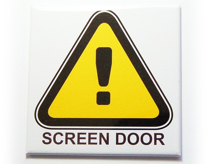 Warning Screen Door Sign, Protection for Your Screen Door 9996 - Etsy