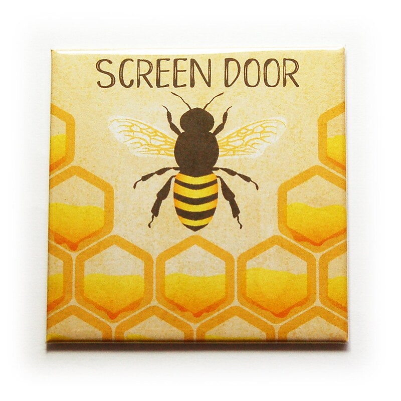 Bee Warning Sign - Etsy