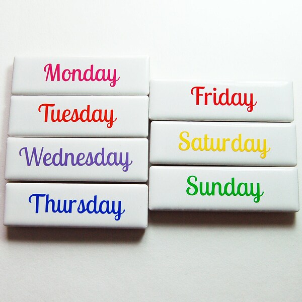 Days of the Week - Etsy