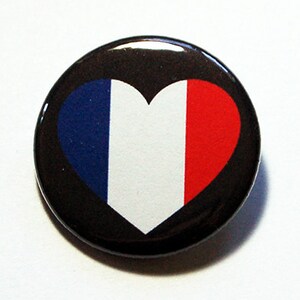 France Pin, Pinback Buttons, Vive La France, Bastille Day, Lapel Pin, I ...
