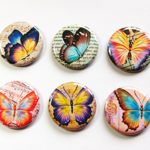 Butterfly Magnets - Etsy