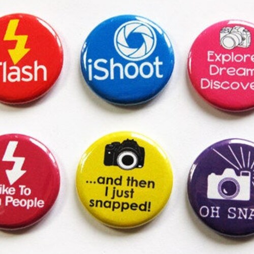 Photography Magnets Camera Magnets Gift for Photographer - Etsy