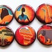 Africa Magnets, Magnet Set, Button Magnets, Kwanzaa Gift, Kitchen ...