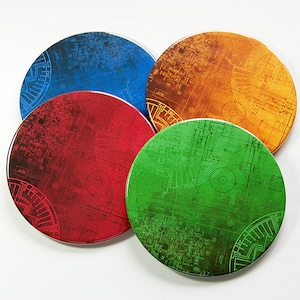 Circuit Board Coasters, Drink Coasters, Hostess Gift, Coasters, Geekery ...