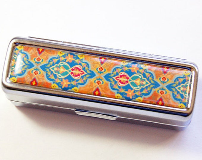 Lipstick Case With Mirror, Mosaic Lipstick Case, Lipbalm Case, Lipstick ...