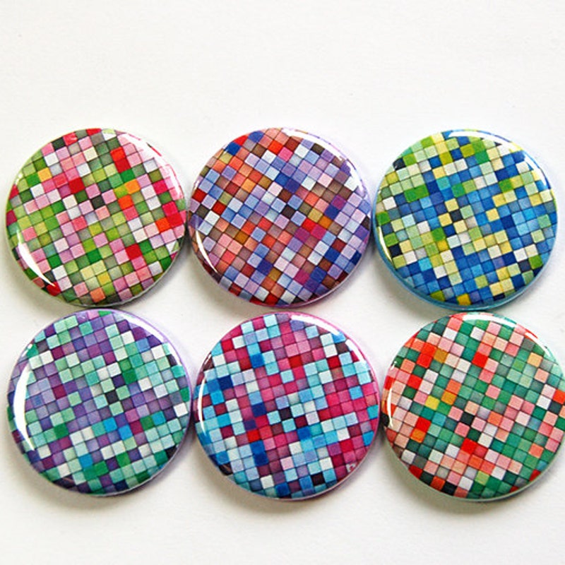Button Mosaic - Etsy