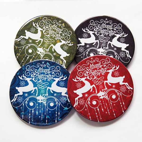 Christmas Coasters - Etsy