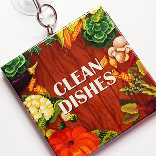Green Dishwasher Sign Clean Sign Dirty Sign Works on - Etsy Canada