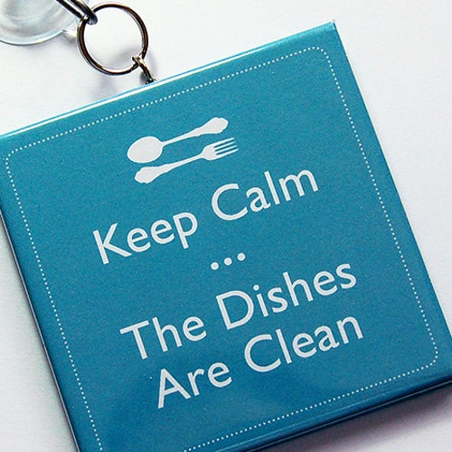Clean Dishes Dirty Dishes Sign With Suction Cup Dishwasher - Etsy