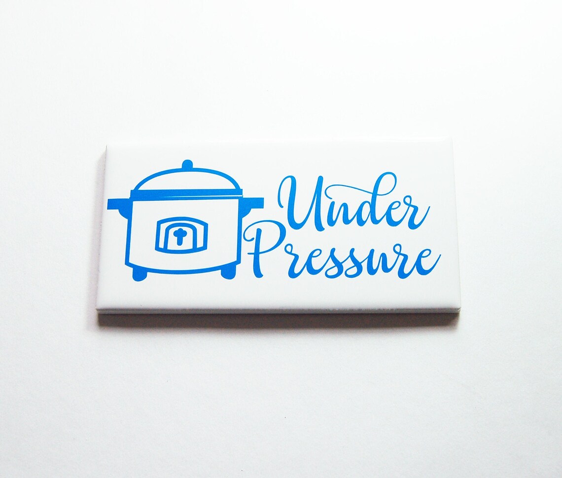 Under Pressure Cute Kitchen Sign Blue and White Ceramic Sign - Etsy
