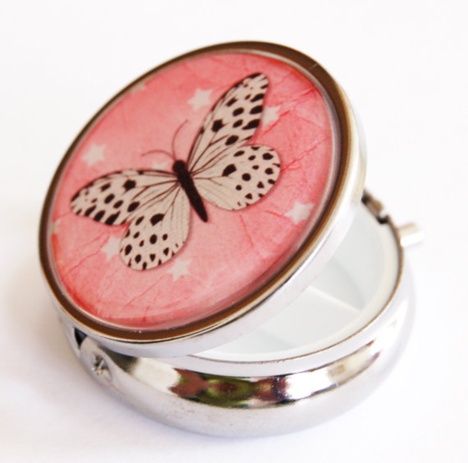 Butterfly Pill Box Pill Case Pill Container Bird Gift for - Etsy