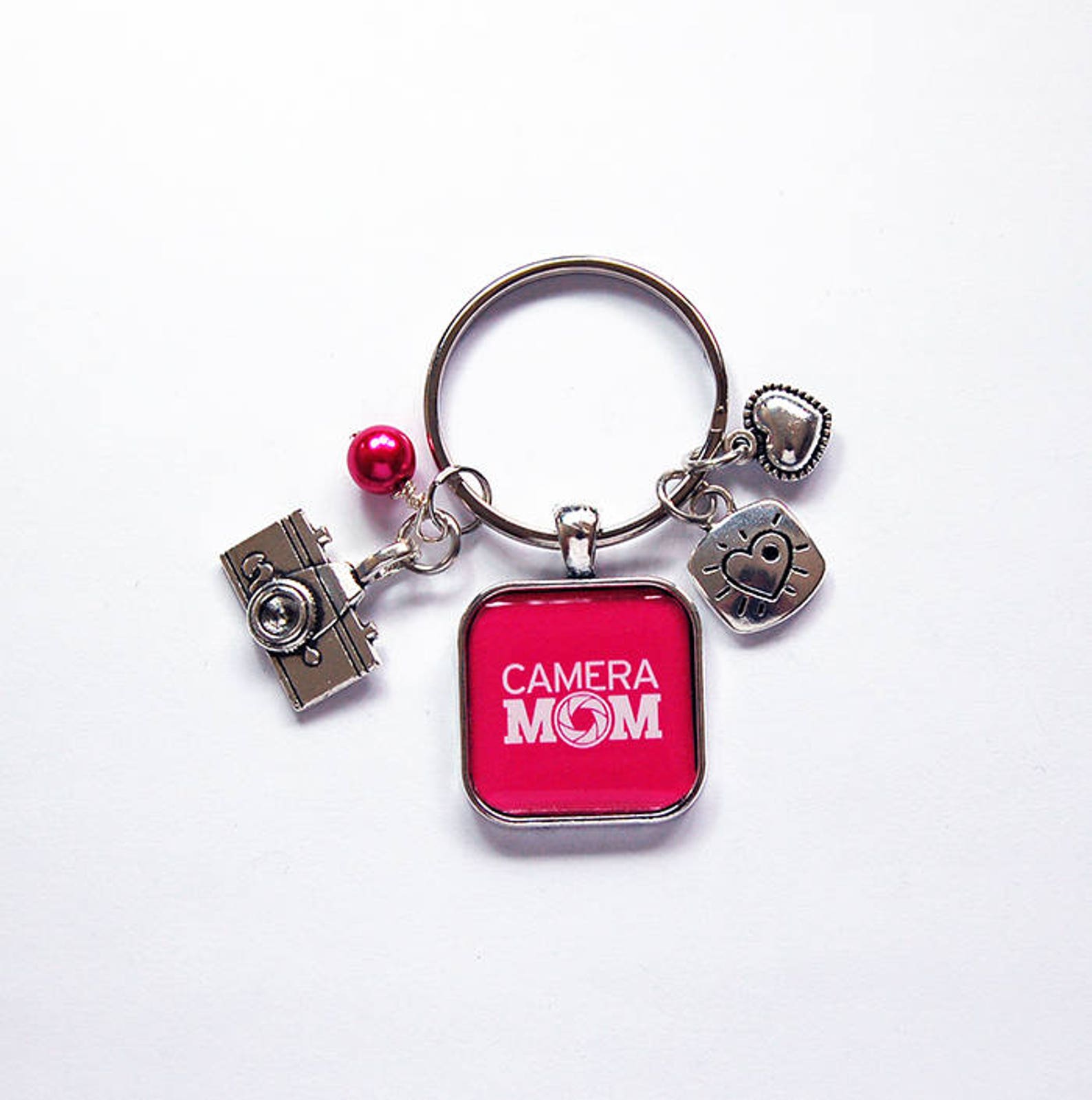 Camera Mom Keychain Keyring Keychain for Mom Stocking - Etsy