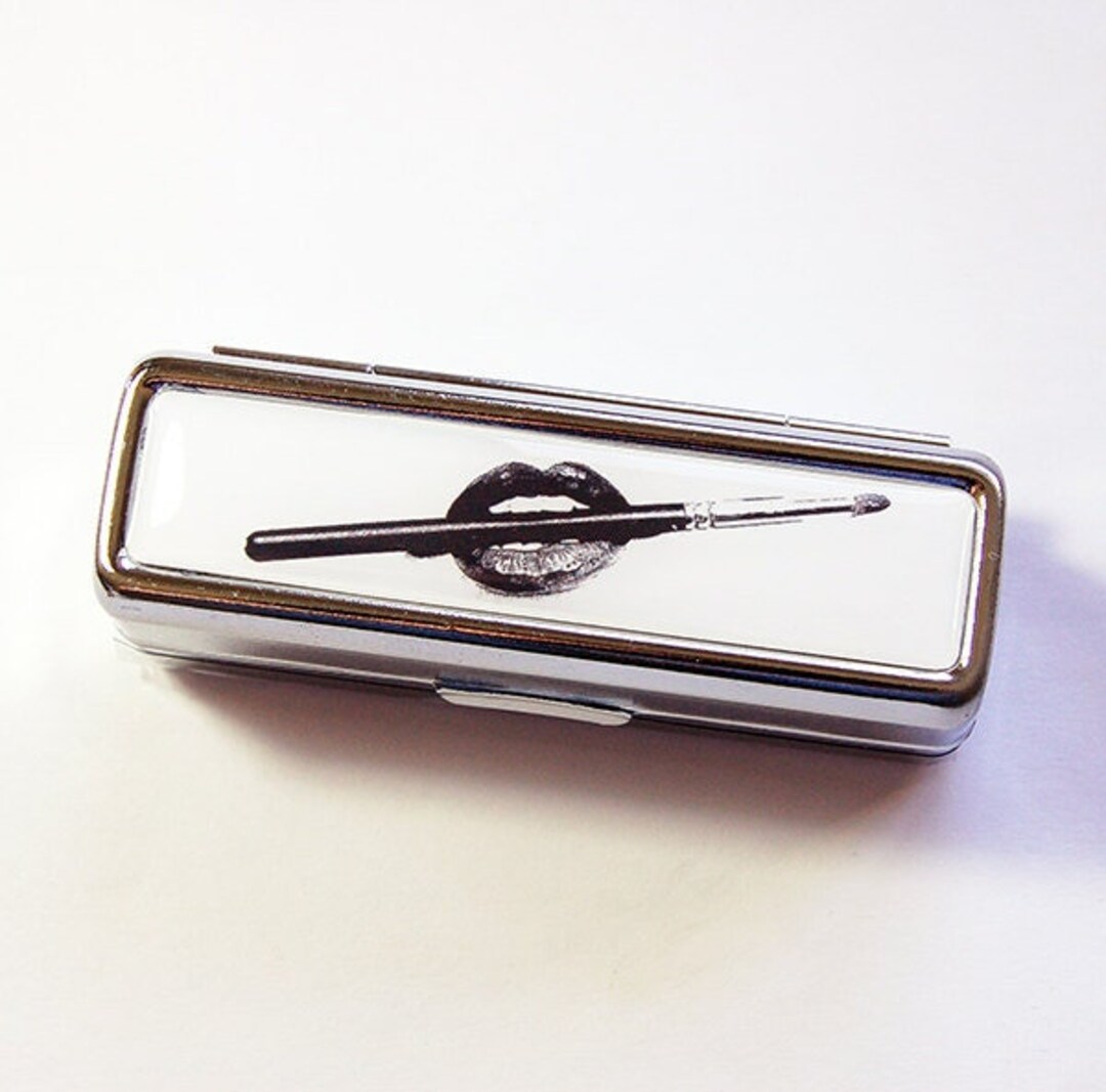 Lipstick Case With Mirror, Lipbalm Case, Lipstick Case, Lipstick Holder ...