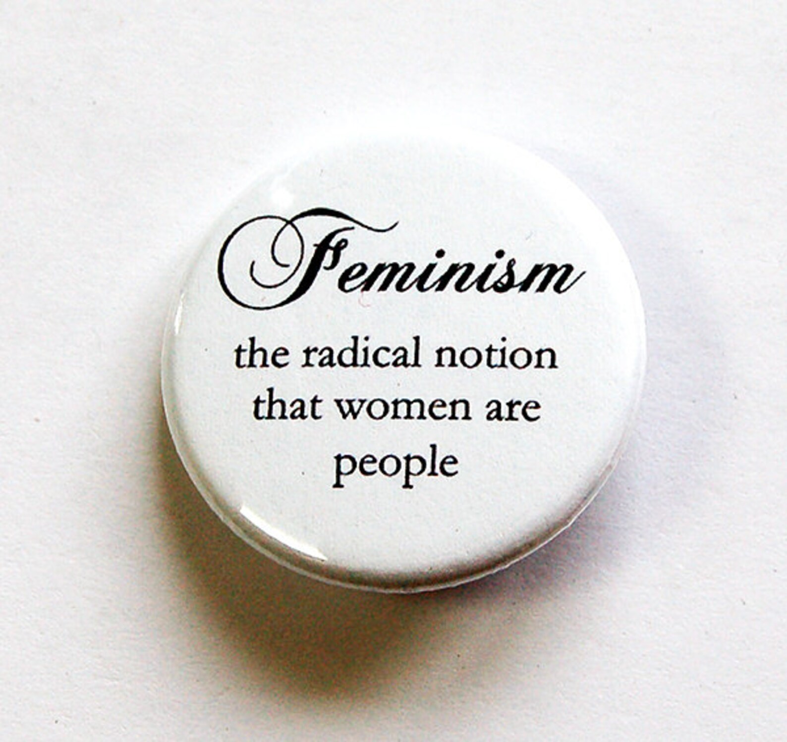 Feminism Pin Pinback Buttons Lapel Pin Gift for Her | Etsy