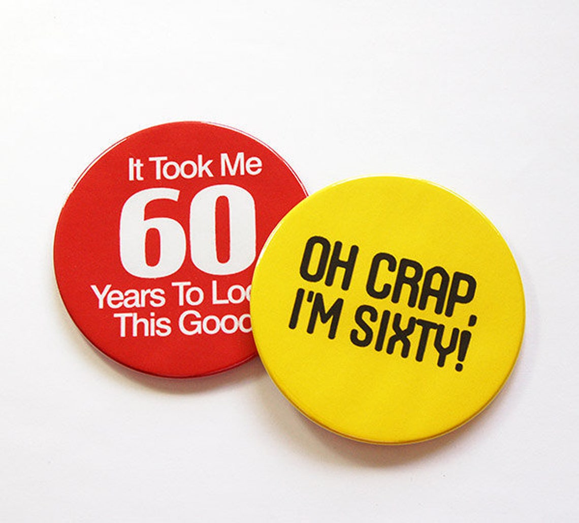 Sixty 60th Birthday Coasters Birthday Party 60th Drink - Etsy